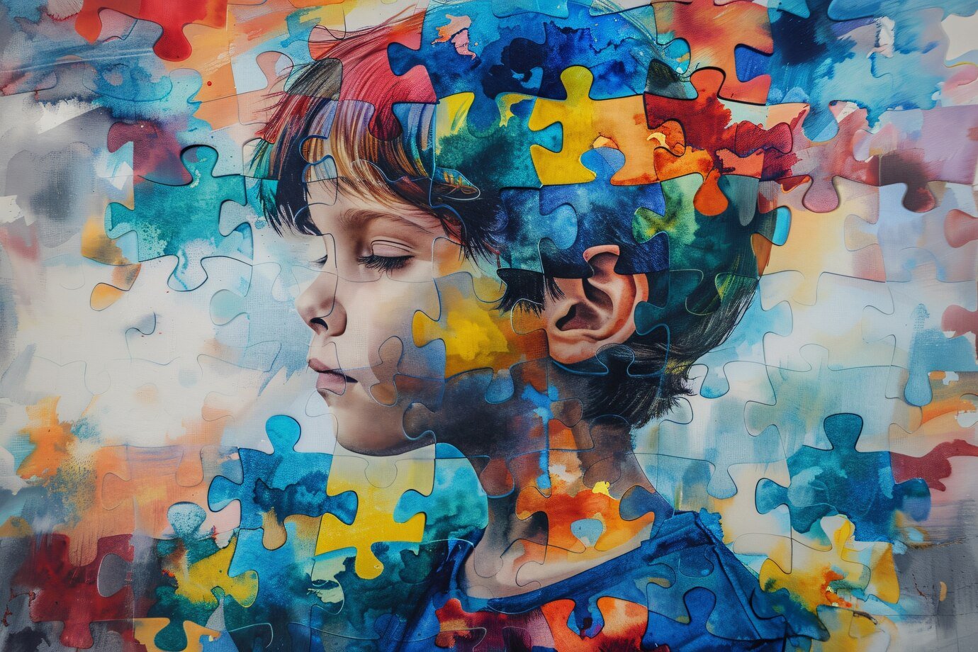 Mural Azul: Conscientização do Autismo na Escola